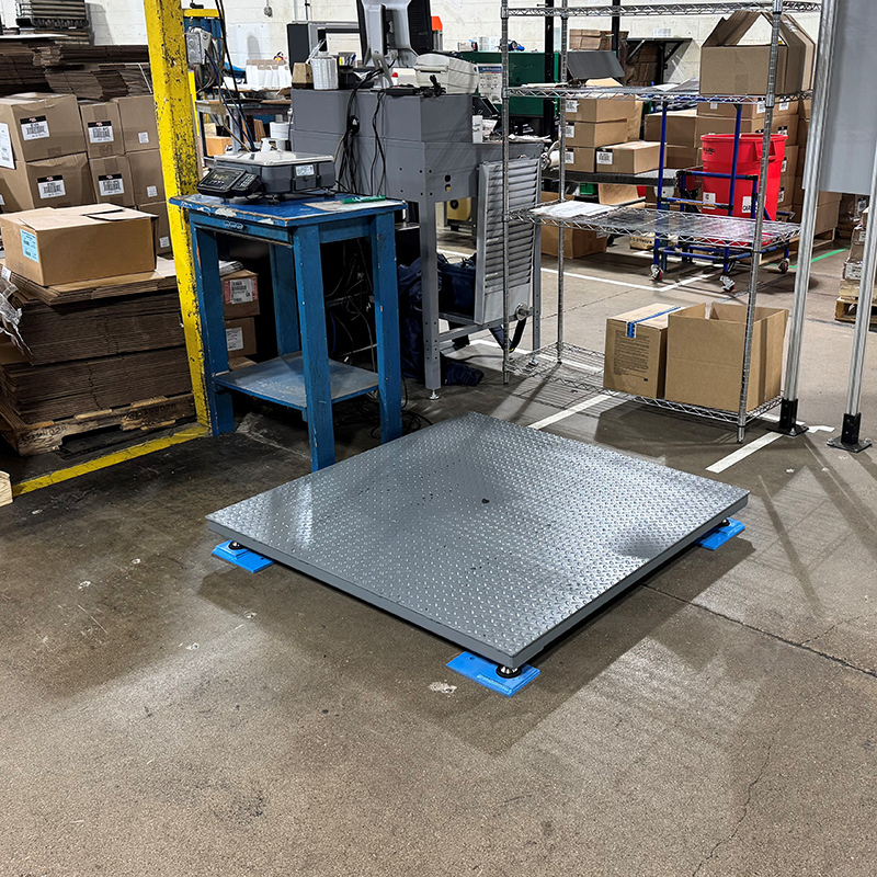 WorldWEIGH Floor Scale | NTEP Warehouse Floor Scale - B-TEK
